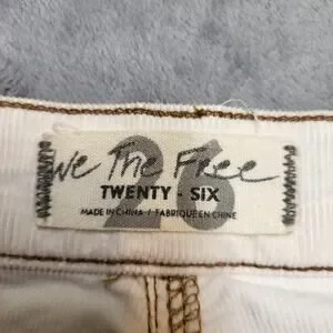 We The Free | Pants & Jumpsuits | We The Free Pants Womens 26 White ...